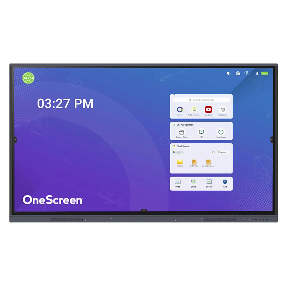 PC Link | PANTALLA INTERACTIVA 75" ONESCREEN TL7-75, 4K, UHD 3840x2160, 8GB, 64GB, SO Android 11